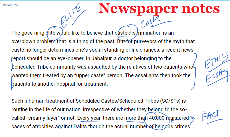 Make handwritten notes online | Smart Preparation – Sociology for UPSC